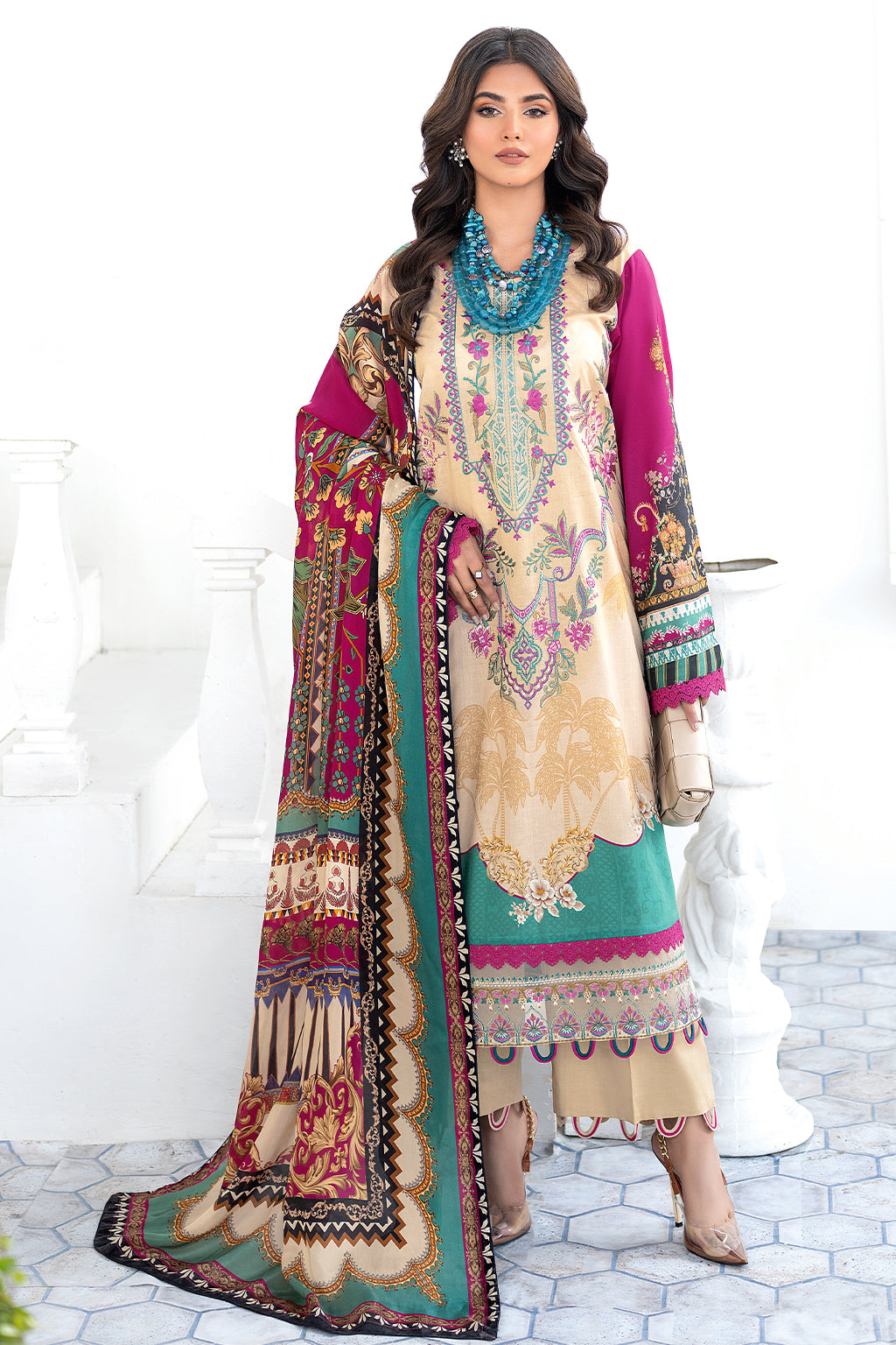 Ramsha Mashaal Chiffon`23 L#602 – Tradition Stores