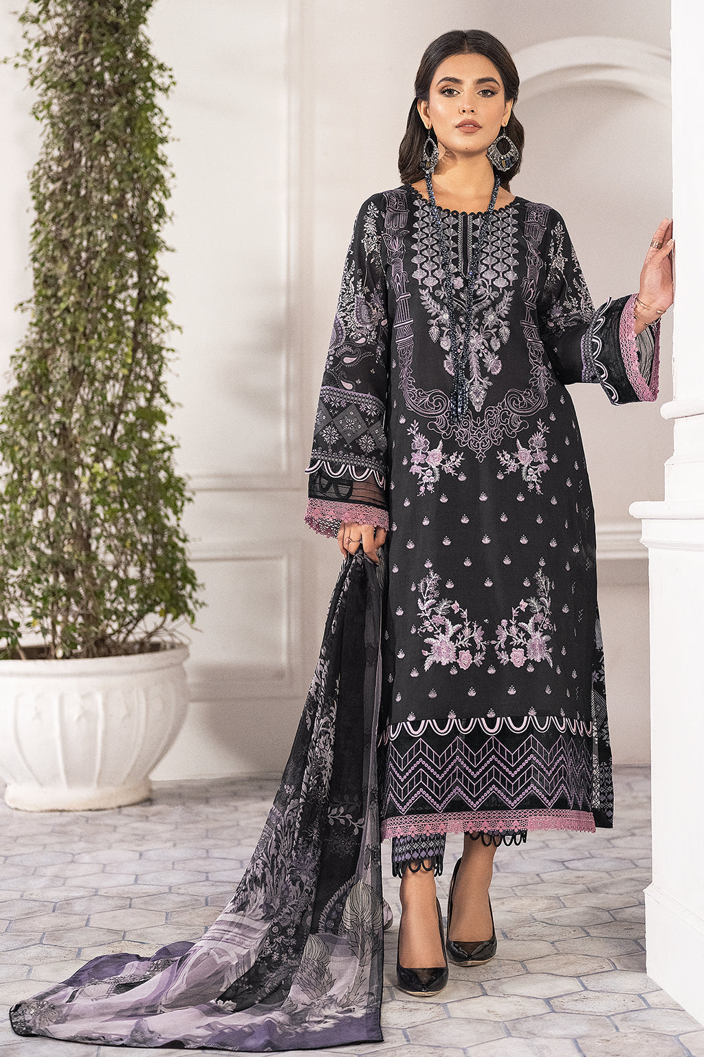 Ramsha Mashaal Chiffon`23 L#605 – Tradition Stores