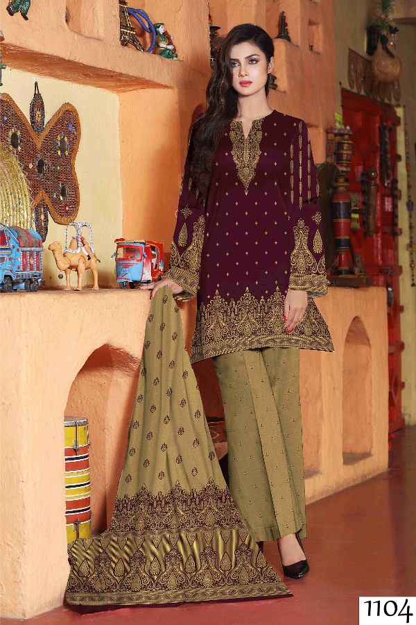 Al-Rauf Mishal Lawn`22 D#1104 Skin – Tradition Stores