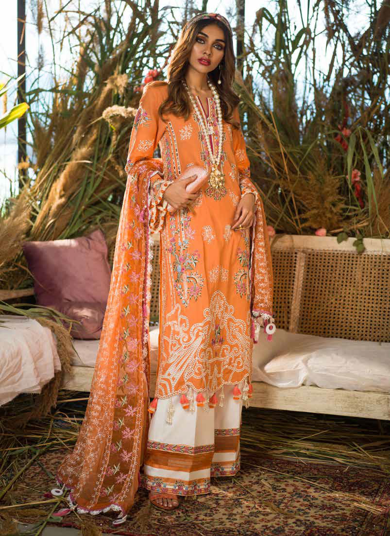 Alif by Ajr Couture Luxury Lawn`22 D# 01 (Aurelia) – Tradition Stores