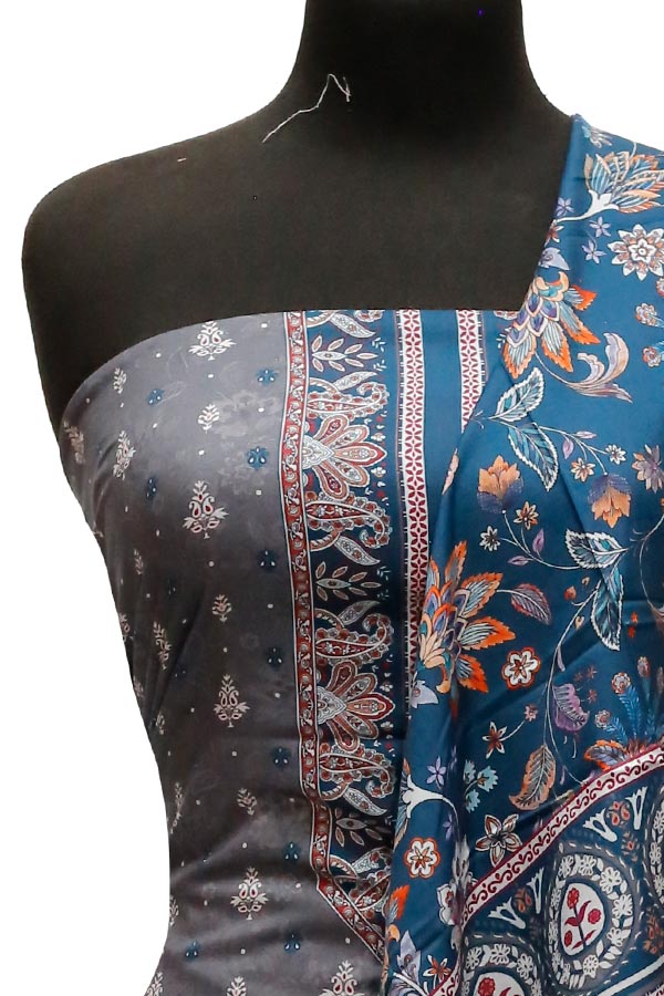 JJ Korean Print Linen`22 D#760 M Grey – Tradition Stores