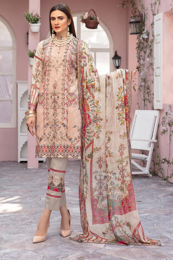 Mahees Chikankari Lawn`21 V-7 ML#3 – Tradition Stores