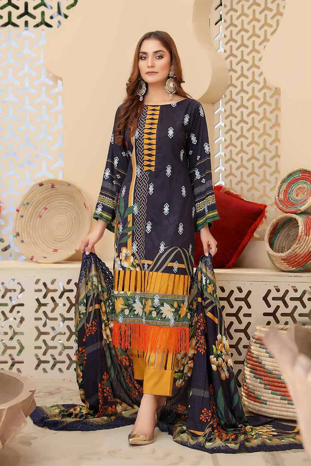 Mahees Emb Corduroy Slub'21 D#6 – Tradition Stores