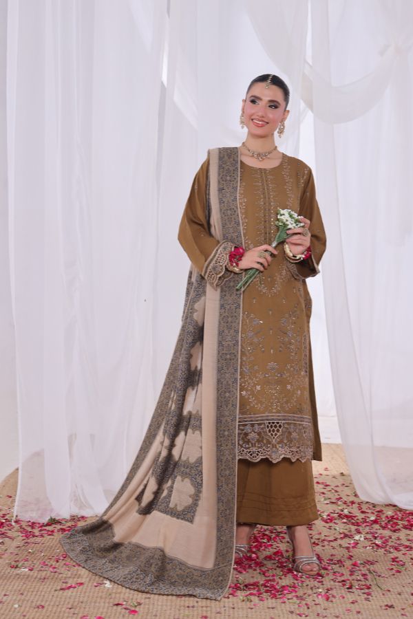 Mi Creation Alif Dhanak`25 D#1 (M Green) – Tradition Stores