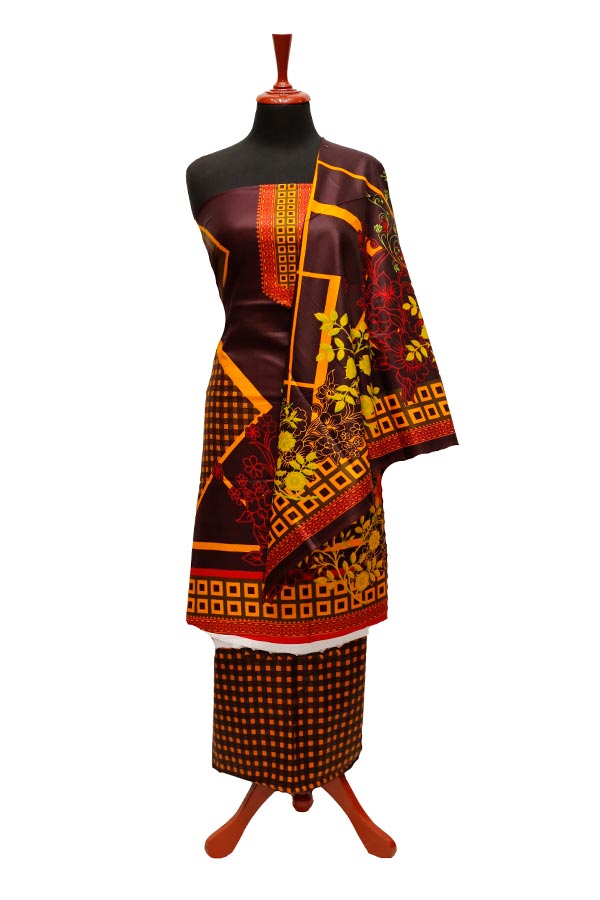 Nishat Classic Linen'22 D#835 D Maroon – Tradition Stores