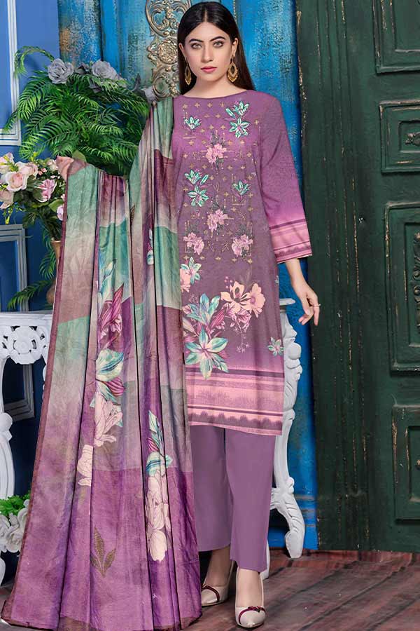 Sublime Emb Shamery Staple'22 D#21877 Purple – Tradition Stores