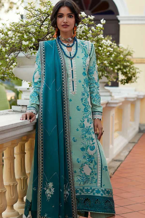 Zaha Winter Unstitched Collection'22 ZW#06 (DERYA) – Tradition Stores
