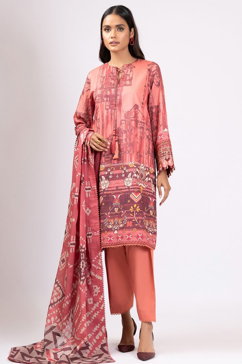 Al-Karam Spring Summer`22 (2 PC) SS#38 Red – Tradition Stores